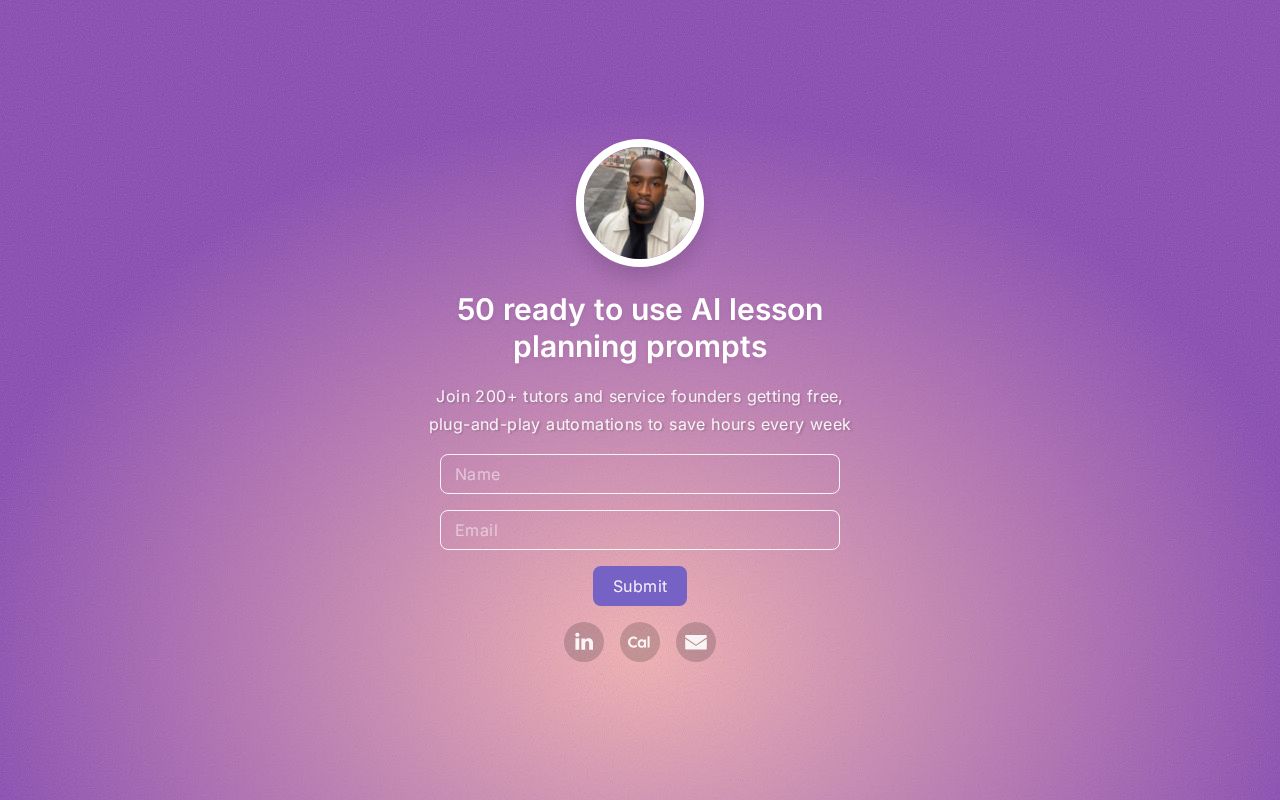 50 ready to use AI lesson planning prompts